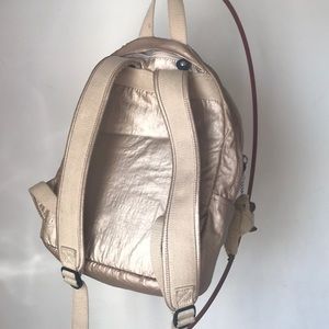 Kipling | Bags | Gold Kipling Backpack | Poshmark